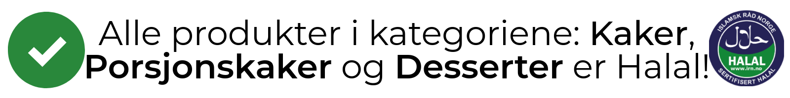 Konditori | Matspecialen | Catering Oslo